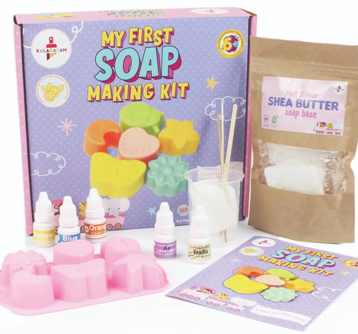 Buy Kalakaram My First Soap Making Kit, 6Y+ Online | Hamleys India