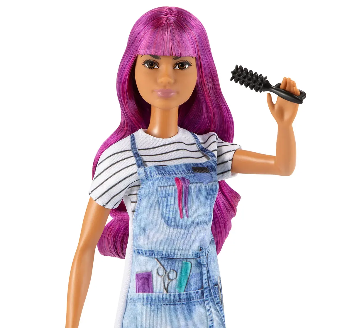 Barbie Career Salon Stylist Doll Multicolour For Girls Ages 3Y+