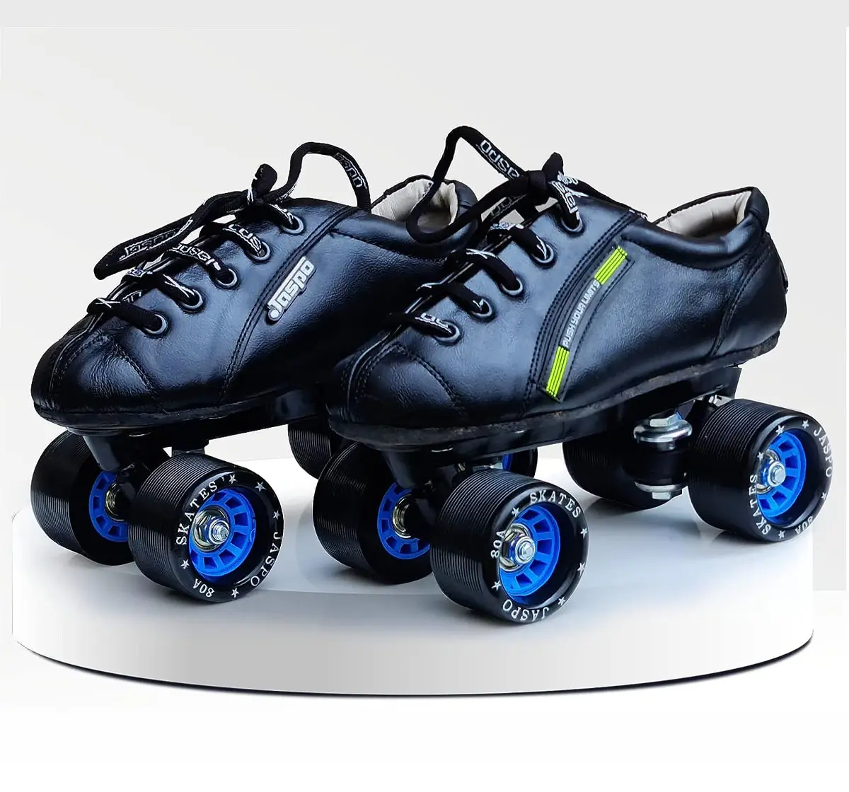 Buy Jaspo Hail Stone Pro Outdoor Wheel Shoe Skate Combo, UK4, 24.4 Cms, 10 to 11 Years Online ...