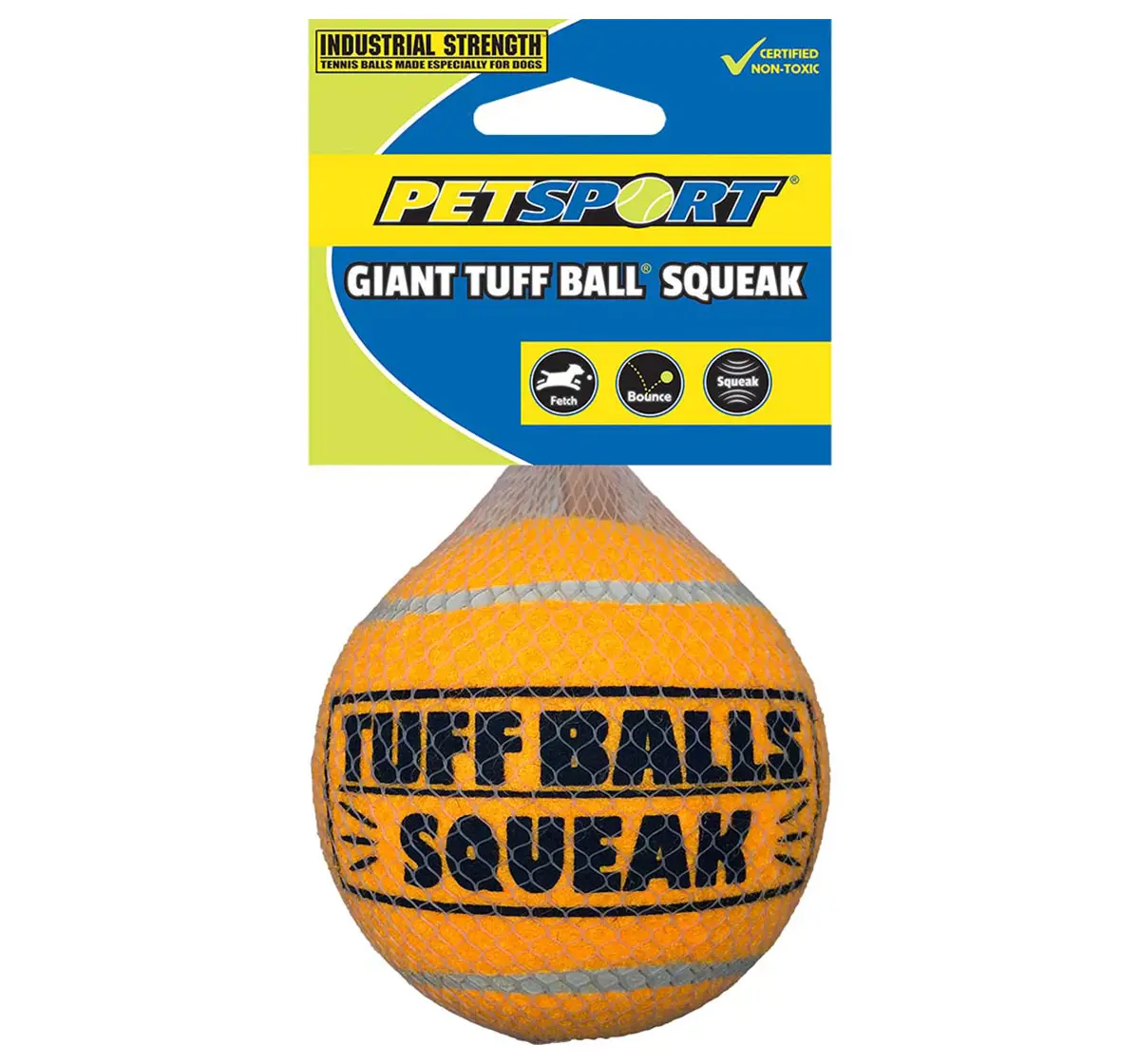 Buy Petsport Giant Tuff Squeaky Ball for Pets Online | Hamleys India