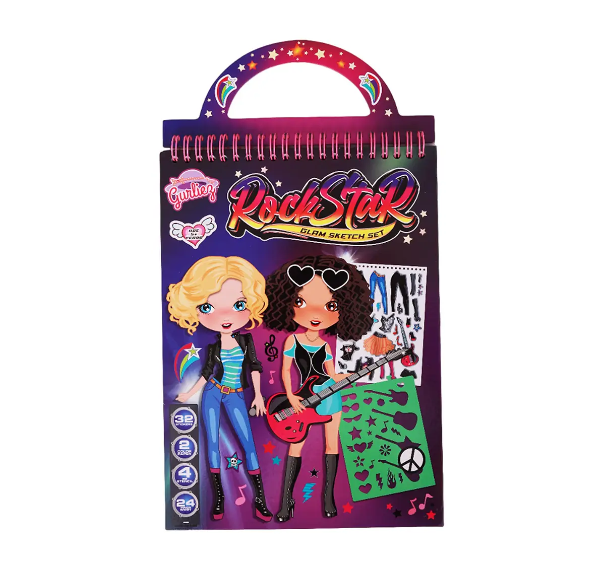 Buy Striders Rockstar Glam Activity Set Sticker Sheet, 5Y+ Online ...