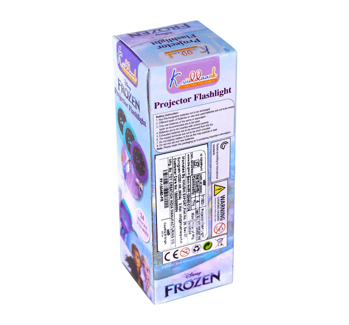 Buy Kriiddaank Projector Flash Light Frozen, 3Y+ Online | Hamleys India