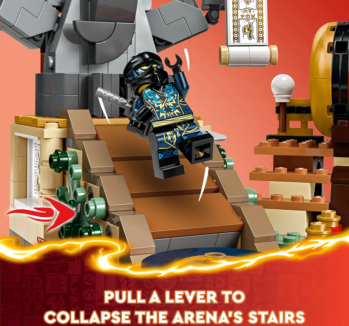 Lego Ninjago Tournament Battle Arena Playset 71818 (659 Pieces)