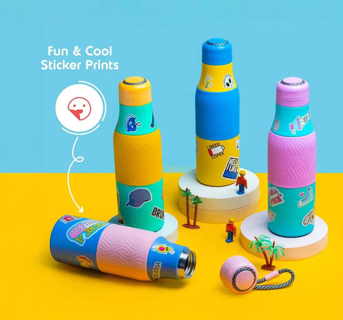 Buy Rabitat Zappy Insulated Stainless Steel Bottle, 7Y+ Online ...