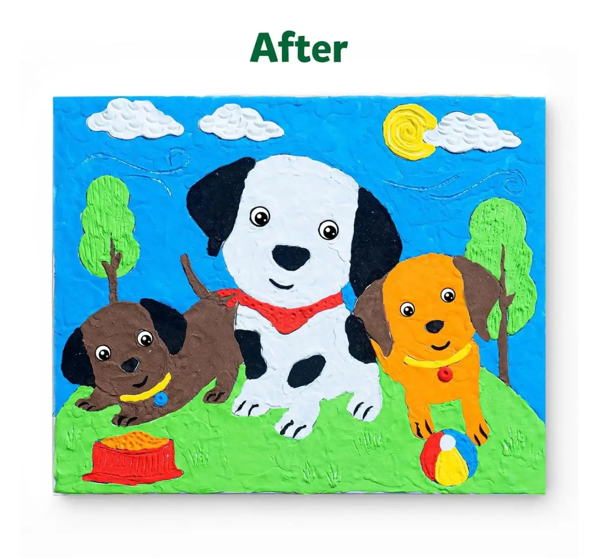 Buy Skillmatics Colour with Clay: Pups at the Park, No Mess Art Clay ...