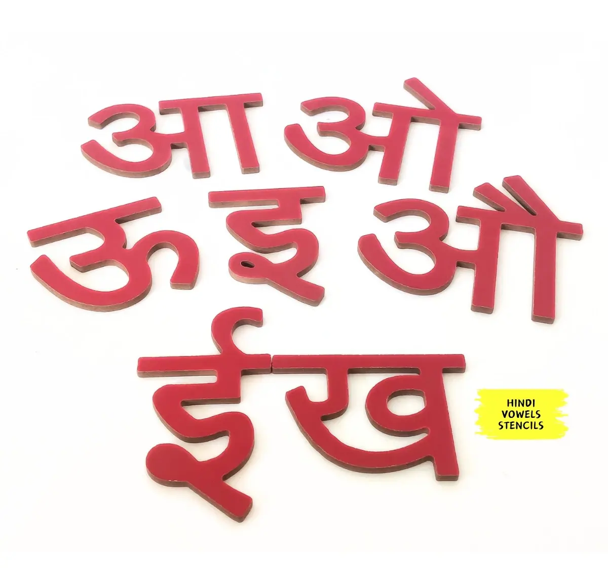 Buy NerdNerdy Wooden Varnamala letters, 4Y+, great Teaching Learning ...