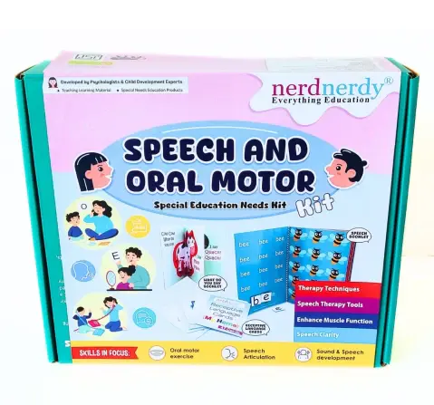 Buy NerdNerdy Speech & Oral Motor Kit, Includes oral motor & speech ...