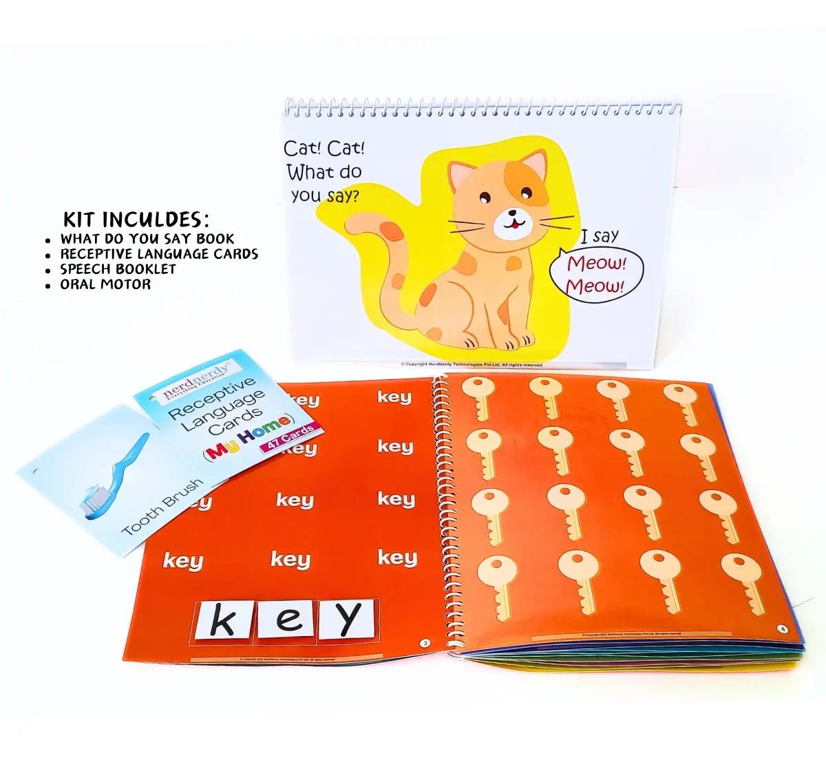 Buy NerdNerdy Speech & Oral Motor Kit, Includes oral motor & speech ...
