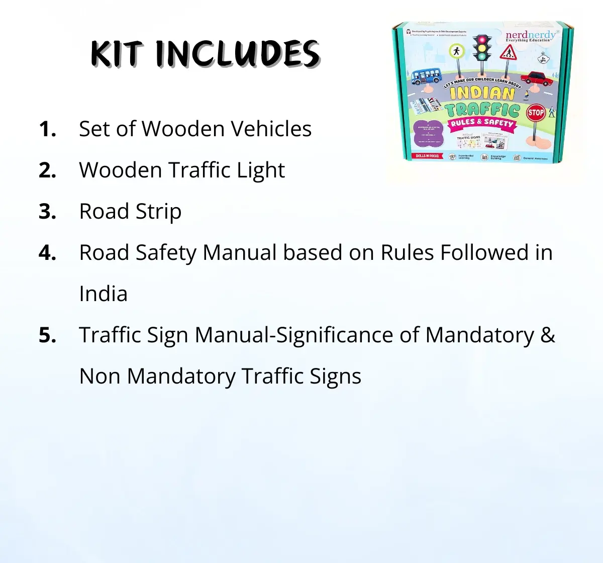 Buy NerdNerdy Indian Traffic Rules & Safety, Interactive resource ...