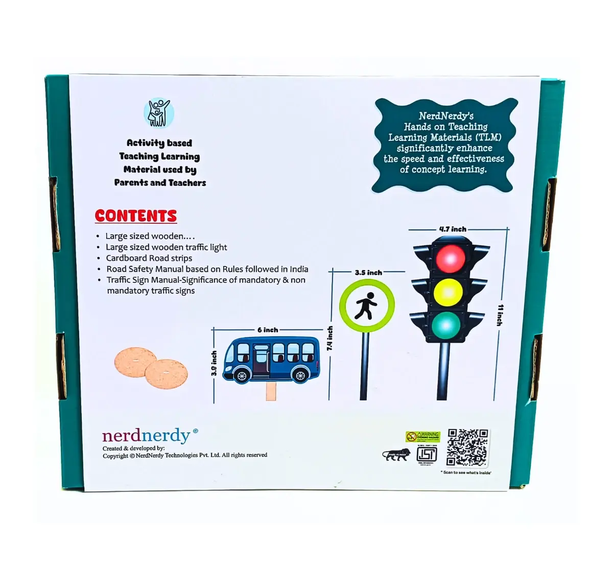 Buy NerdNerdy Indian Traffic Rules & Safety, Interactive resource ...