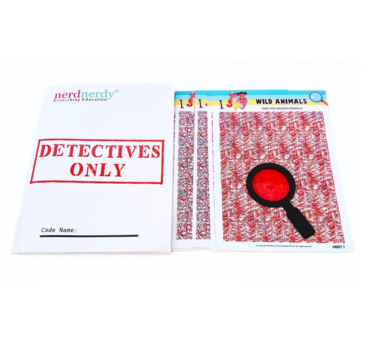 Buy NerdNerdy I Spy Detectives, Be the detective and discover hidden ...