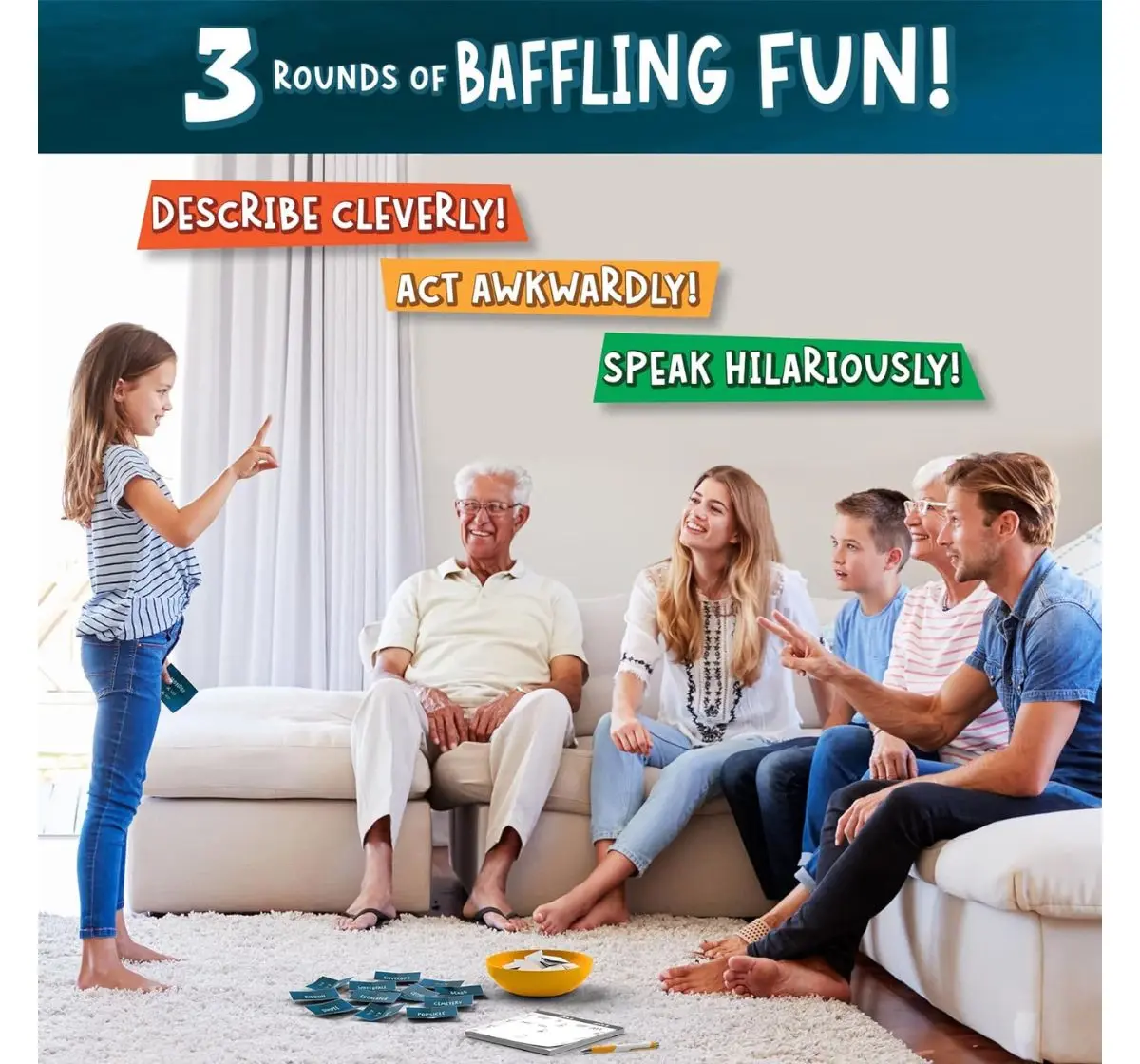 Buy Gouda Games The Baffling Bowl, A saucy guessing card game, 10Y ...