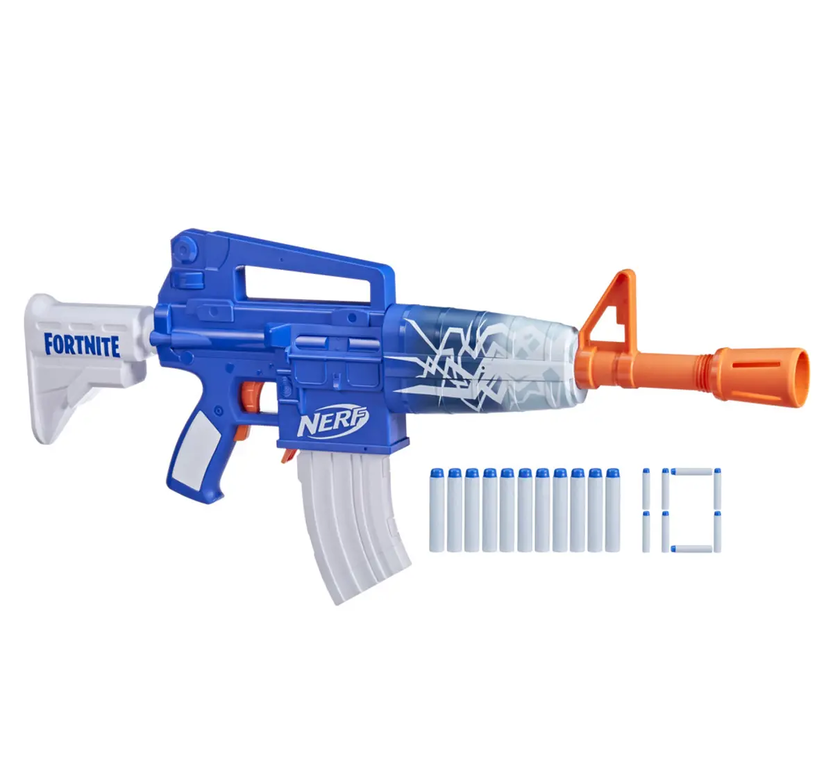 Nerf Fortnite Blue Shock Blaster, 8Y+