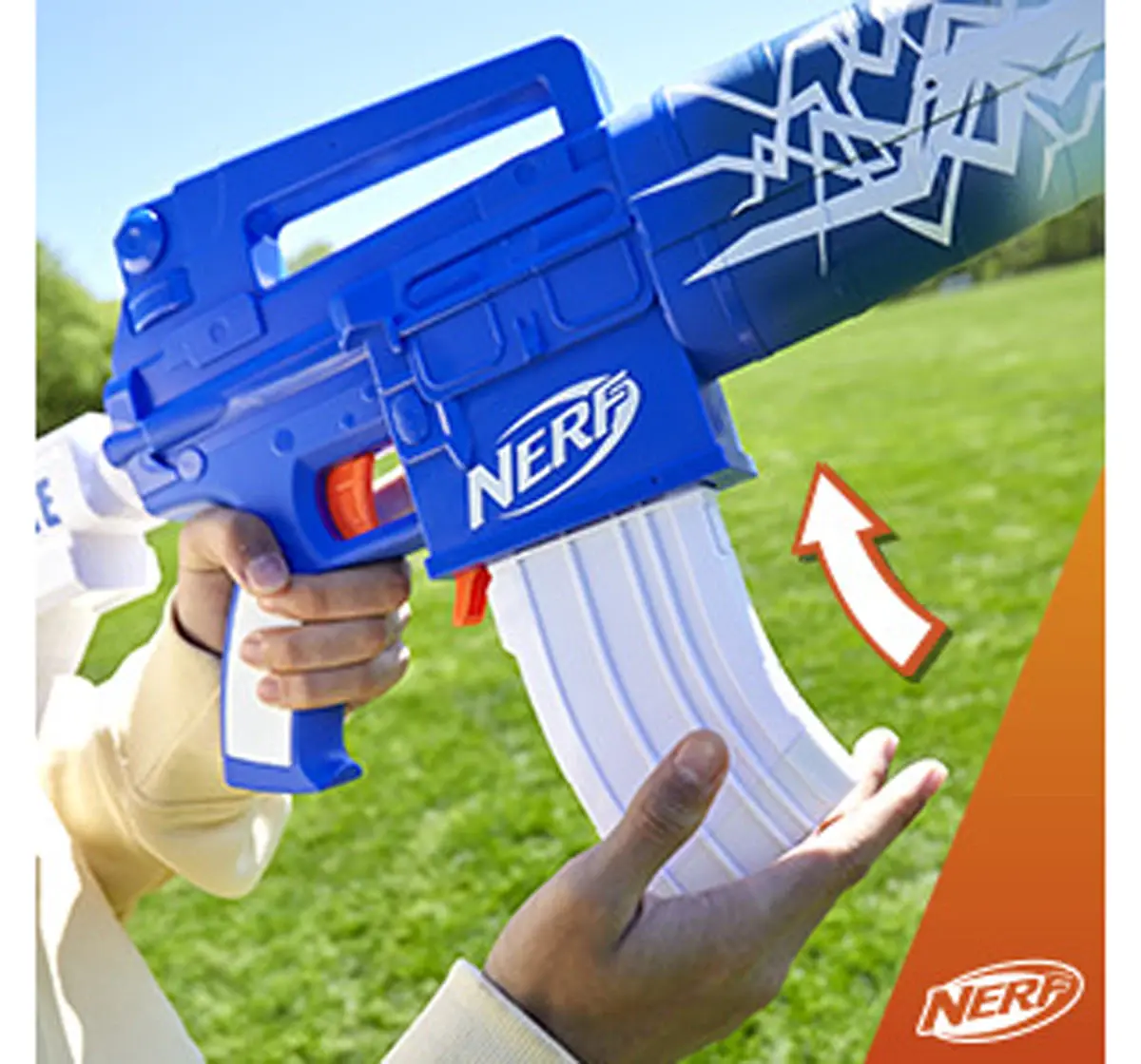 Nerf Fortnite Blue Shock Blaster, 8Y+