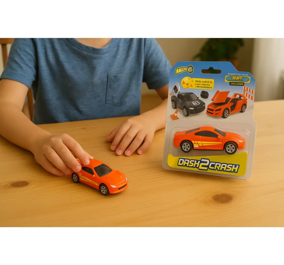 Buy Ralleyz Dash 2 Crash Pull Back & Go Action Car, Red, 3Y+ Online ...