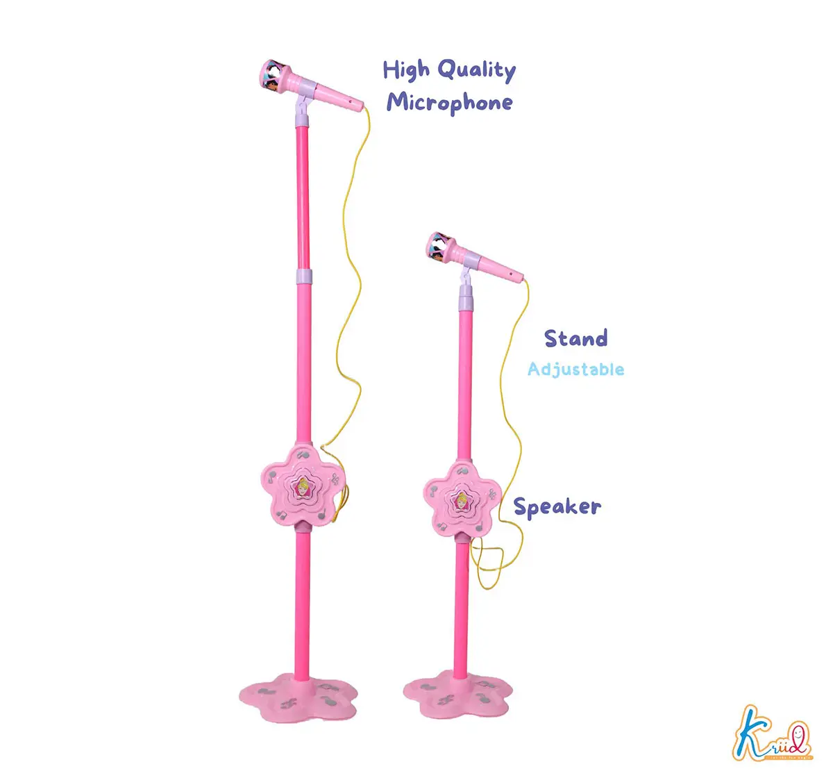 Buy Kriiddaank Disney Princess Microphone Karaoke Set, 3Y+, Multicolour ...