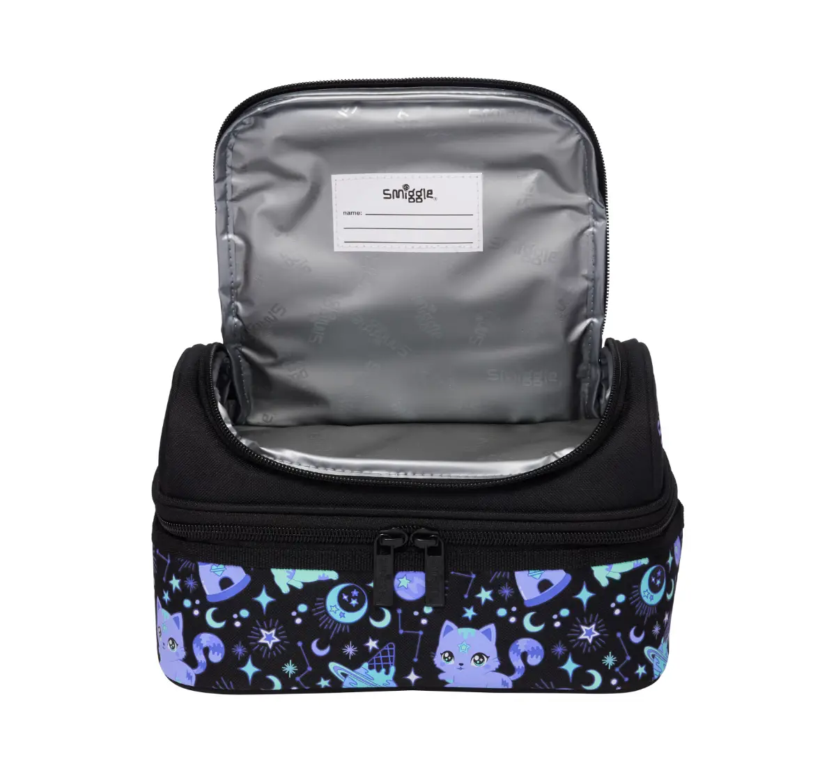 Buy Smiggle Rush Collection Lunch Box 3Y+, Black, 15cm Online | Hamleys ...