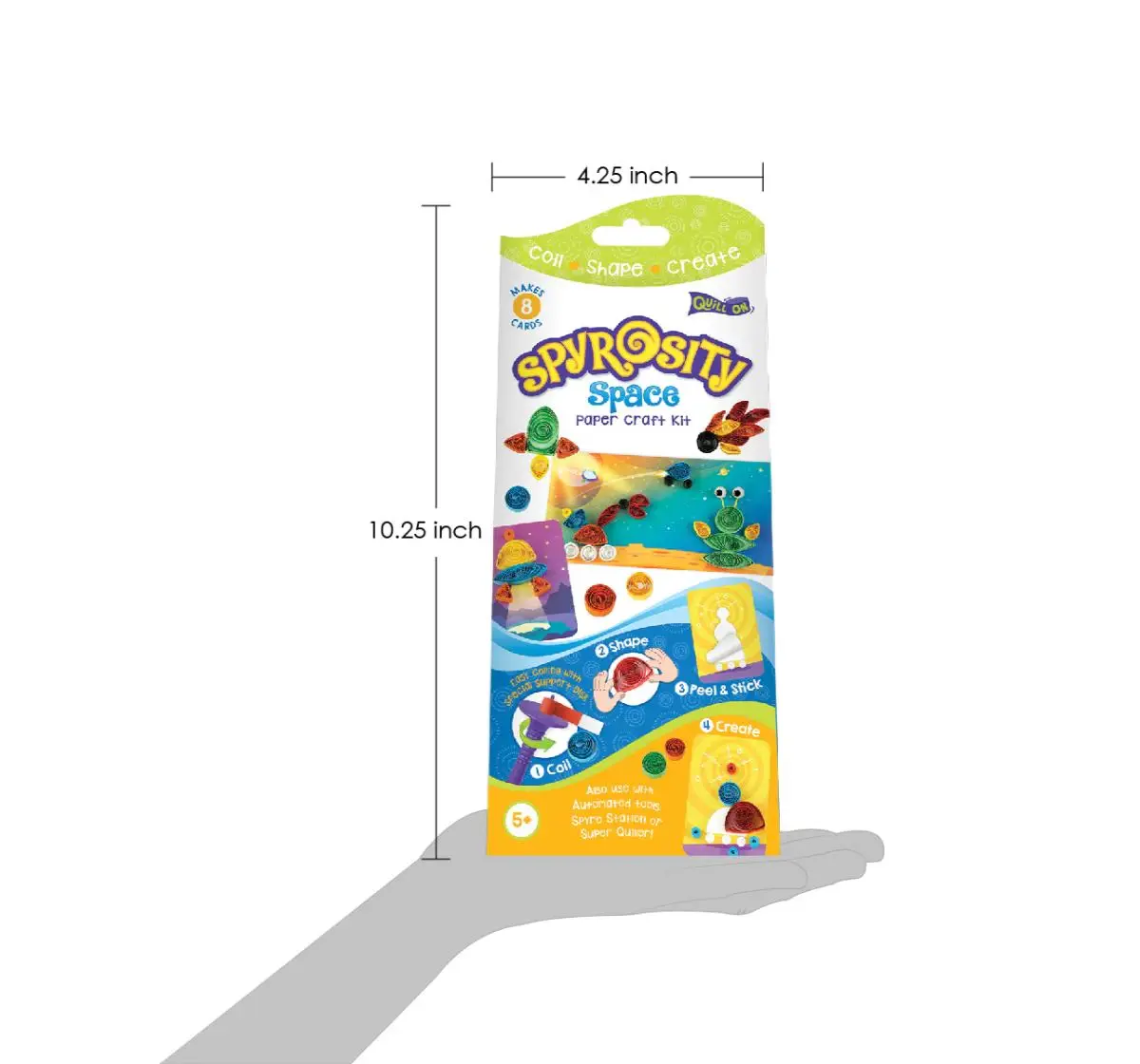 Buy Imagimake Spyrosity Space Creative Cards SS17, 5Y+ Online | Hamleys ...