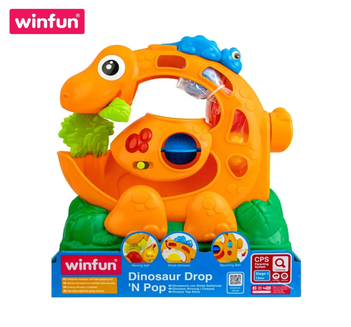 Buy Winfun Dinosaur Popping Fun, 12M+ Online | Hamleys India
