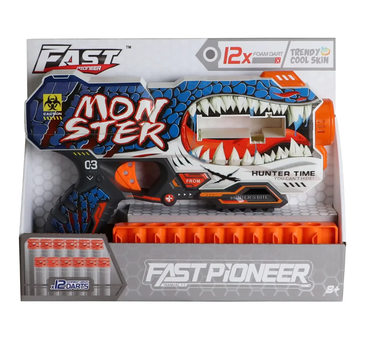 Buy Fire Force Monster Soft Blaster with 12 Soft Darts, 8Y+ Online ...