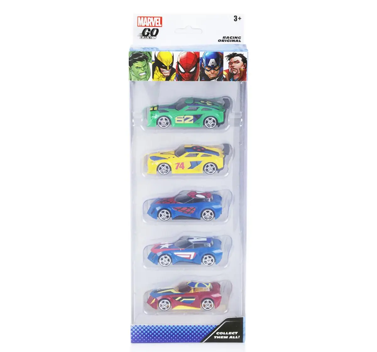 Buy Marvel Go 5-Pack Hulk,Wolverine,Spider-Man,Captain America and ...