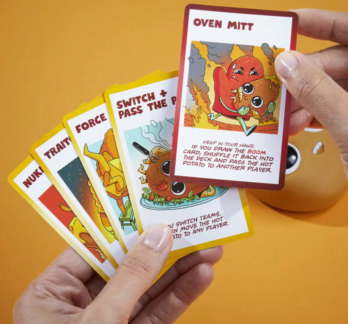 Buy Hasbro Traitor Tots Card Game, Explosive Potato Party Card Game, 8Y ...