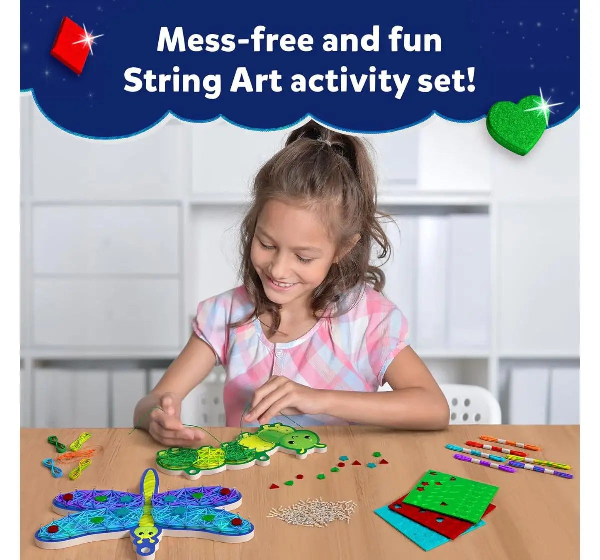 Buy Skillmatics Super Strings: Bugs & Butterflies, Mess-Free String Art ...