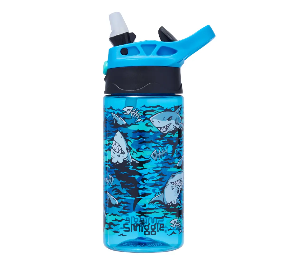 Buy Smiggles Curious Collection Water Bottle Flip 440 ml, Mid Blue ...