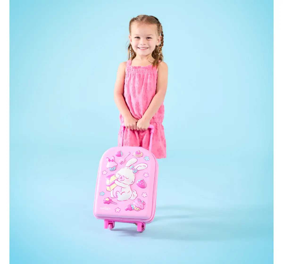 Buy Smiggle Out & About Collection Luggage Trolley 28.5 cm, 3Y+, Pink ...