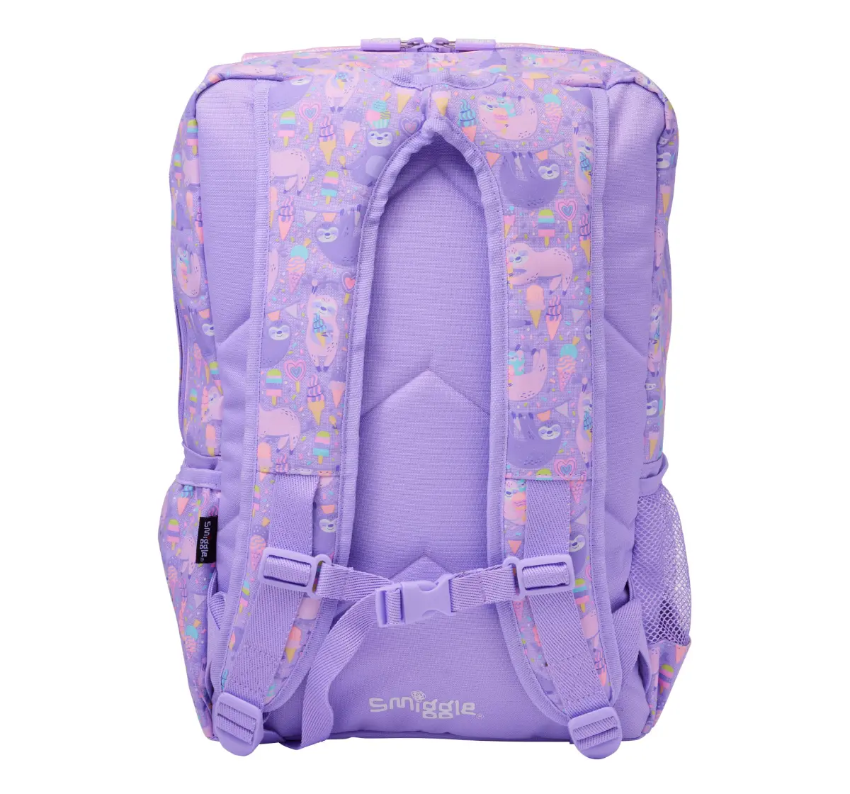 Buy Smiggle Super Charge Attach Foldover 18 inches Backpack Lilac, 3Y ...