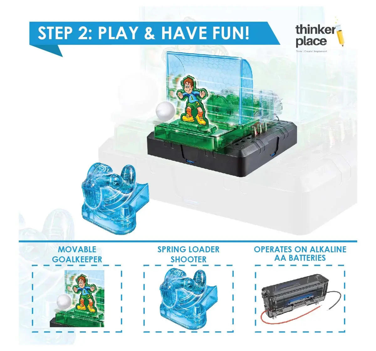 Buy Thinkerplace DIY Nerf Soccer Fever, Educational Toys, 8Y+ Online ...