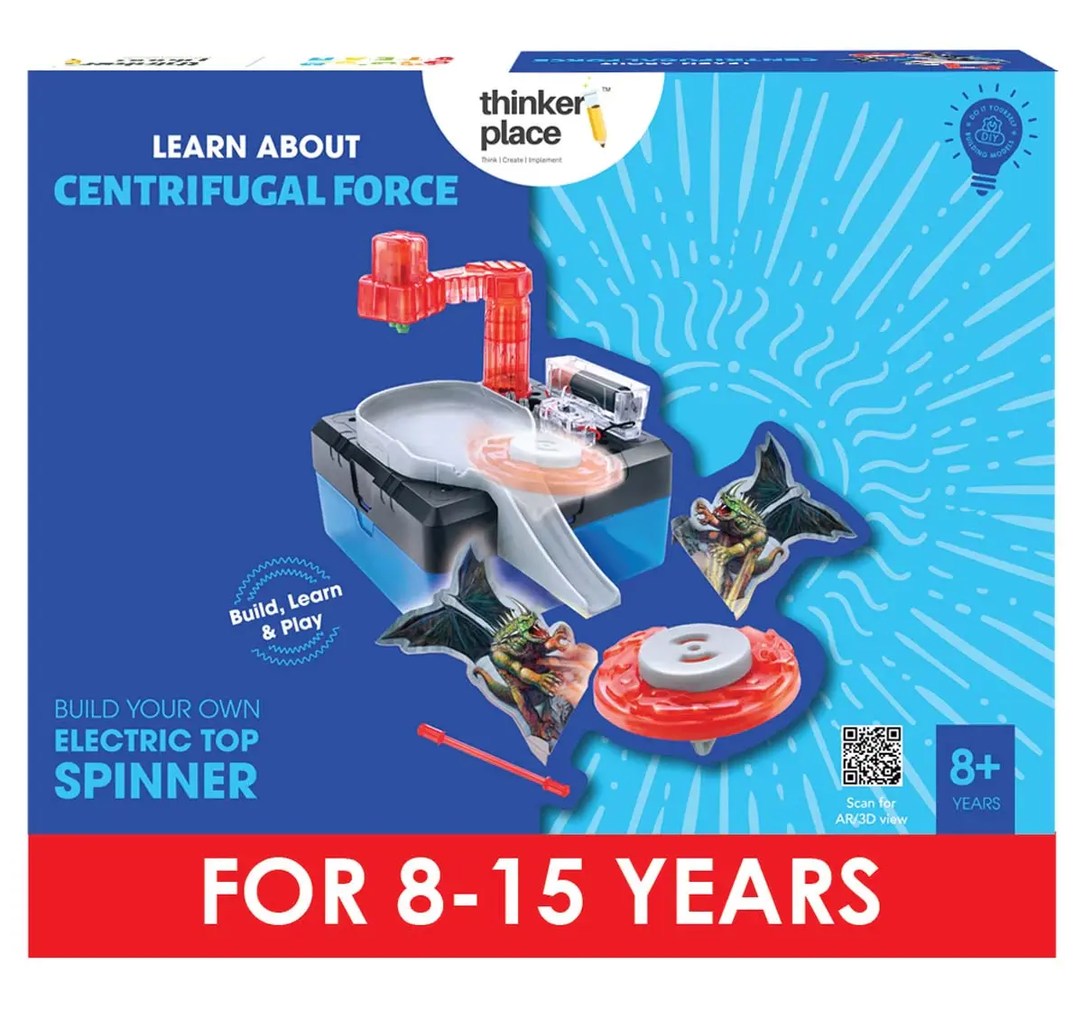 Buy Thinkerplace DIY Amazing Electric Top, Educational Toys, 8Y+ Online ...