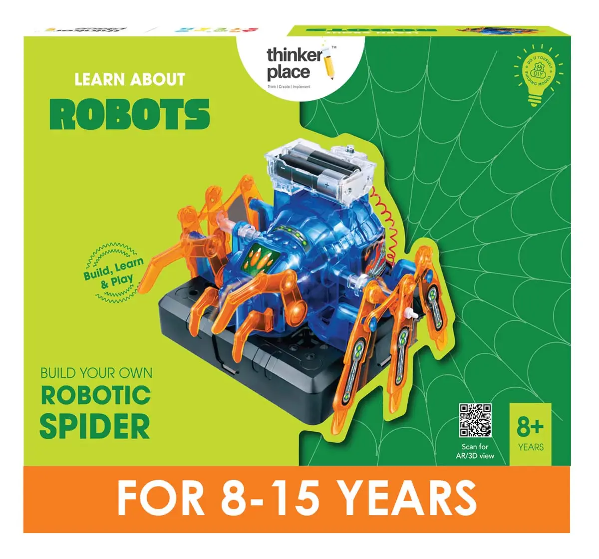 Buy Thinkerplace DIY Robotic Spider, Educational Toys, 8Y+ Online ...