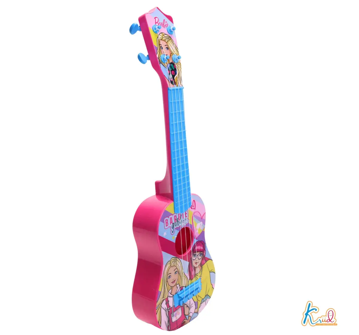 Buy Kriiddaank Barbie Big Guitar, Musical Toy, Musical Instrument, 3Y ...