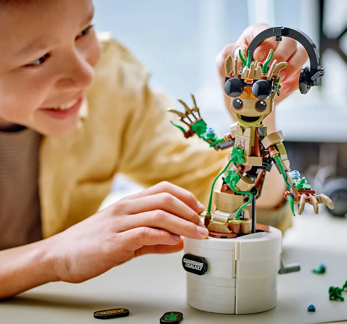 Buy LEGO Marvel Dancing Groot Buildable Animated Toy 76297 (459 Pieces ...