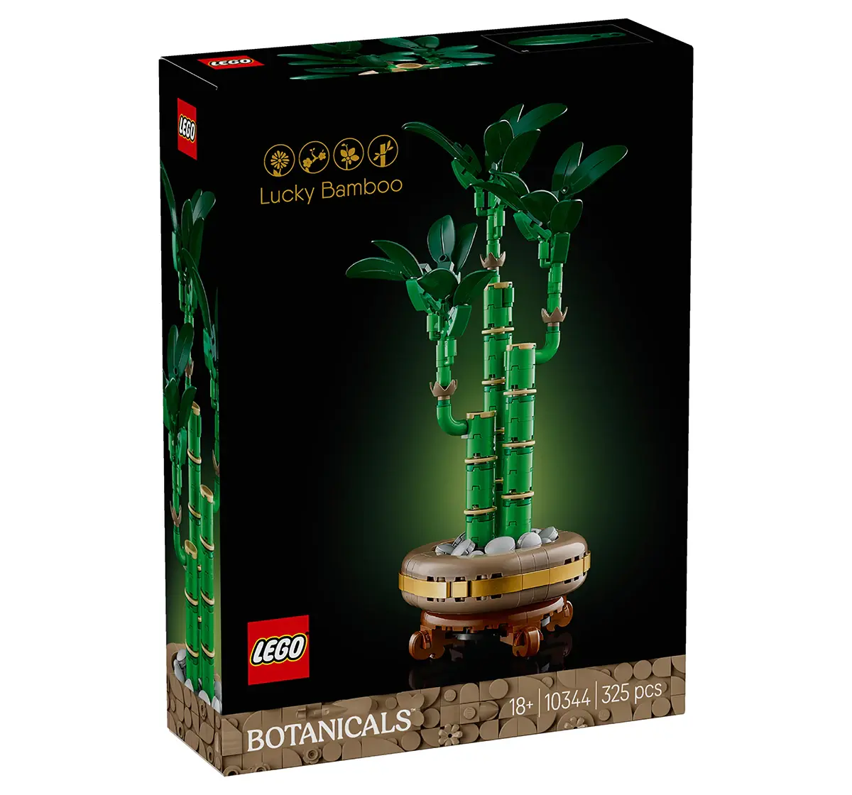 Buy LEGO Botanicals Lucky Bamboo Plant Decor 10344 Building Blocks for ...