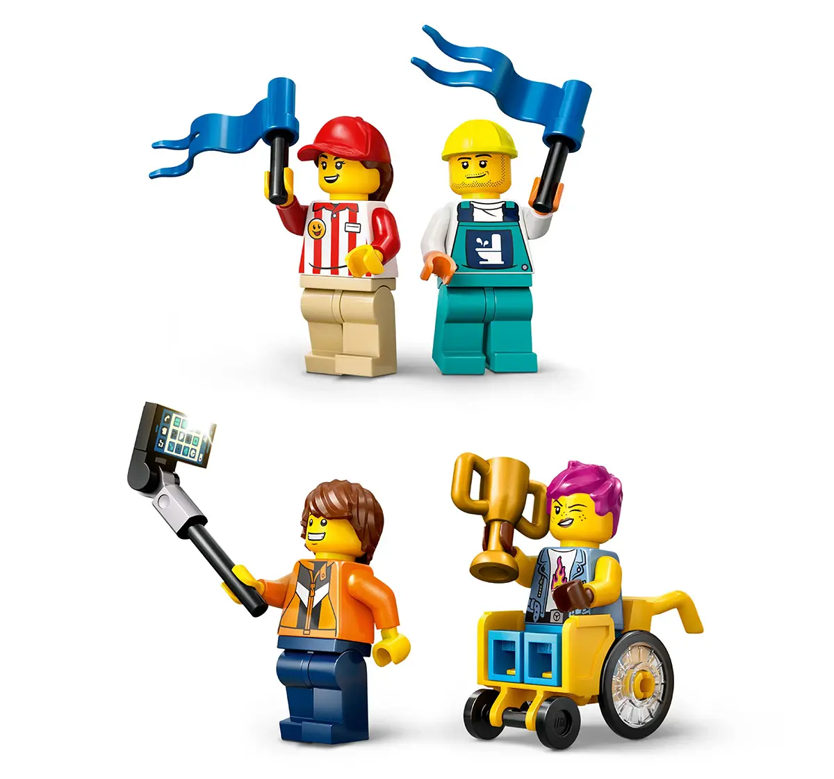 Buy LEGO City No Limits: Race Car Ramp Track Toy Soapbox-Racing Set ...