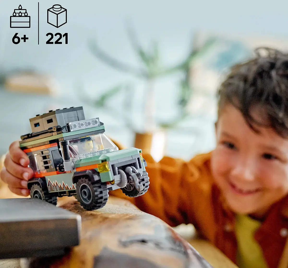 Buy LEGO City Off-Road 4X4 Mountain Truck Adventure Toy 60447 Building ...