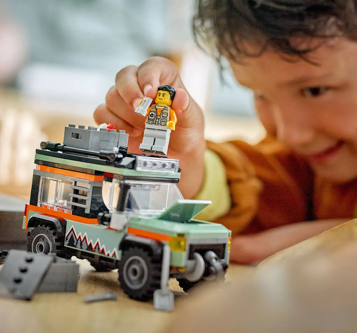 Buy LEGO City Off-Road 4X4 Mountain Truck Adventure Toy 60447 Building ...