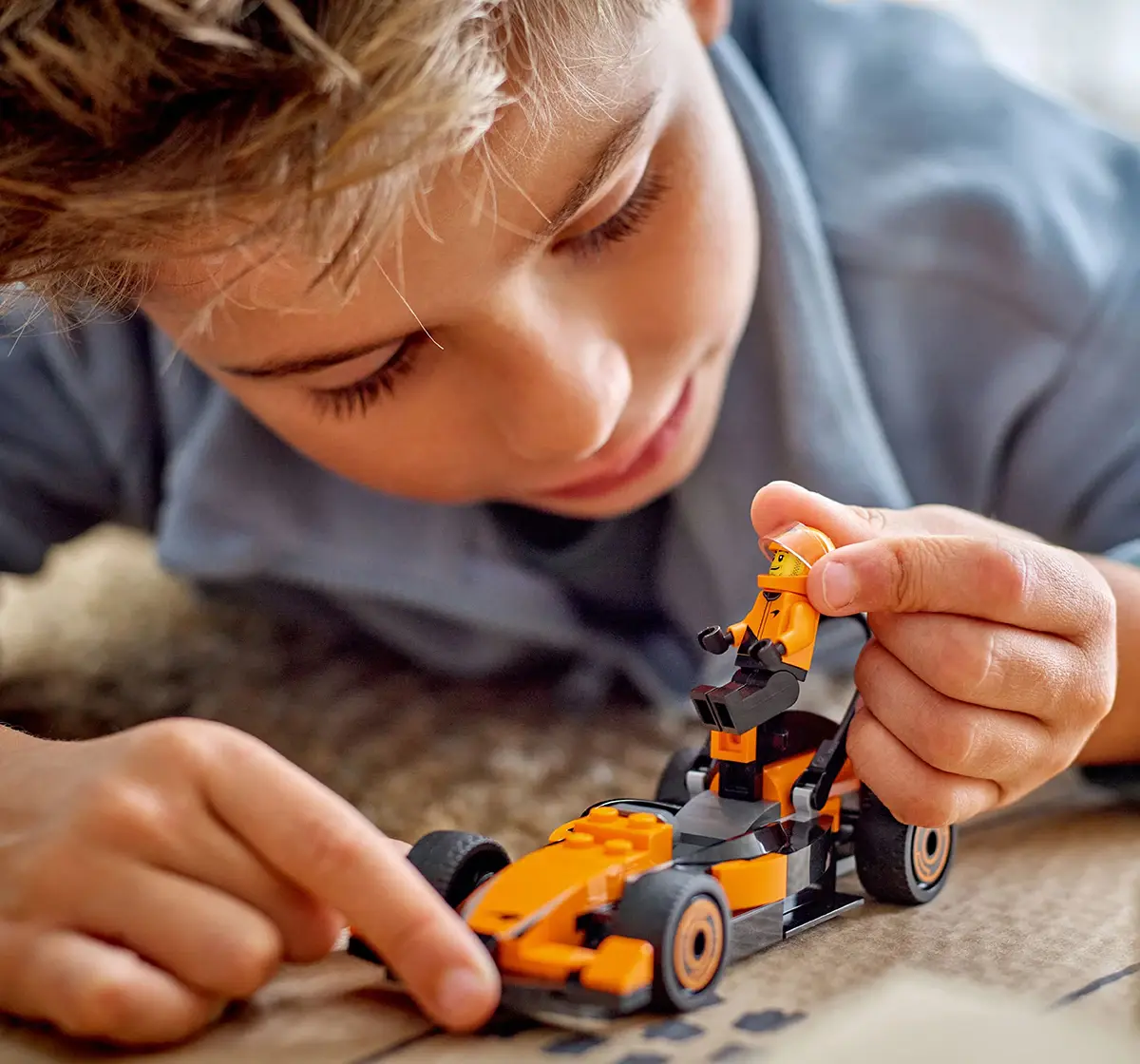 Buy LEGO City F1 Driver with Mclaren Race Car Mini Vehicle Toy Playset ...