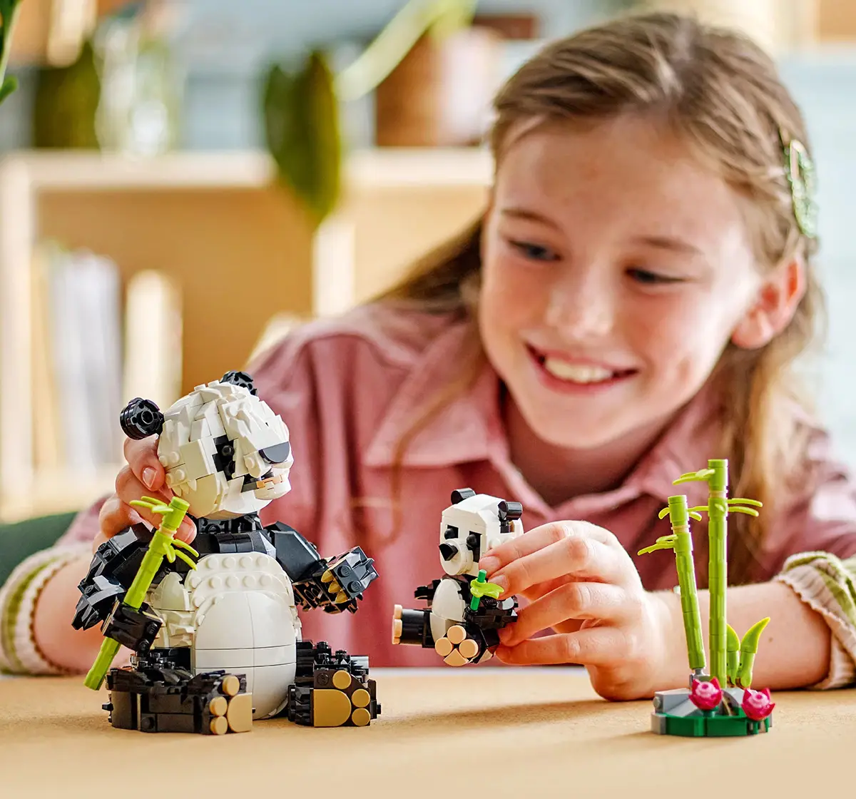 Buy LEGO Creator 3 in 1 Wild Animals: Panda Family Toy Playset 31165 ...
