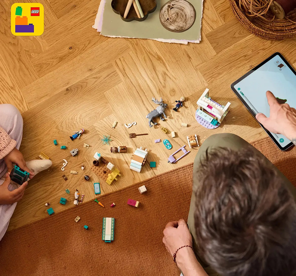 Buy LEGO Disney Frozen Anna's Sleigh Adventure Buildable Model Toy Kit ...