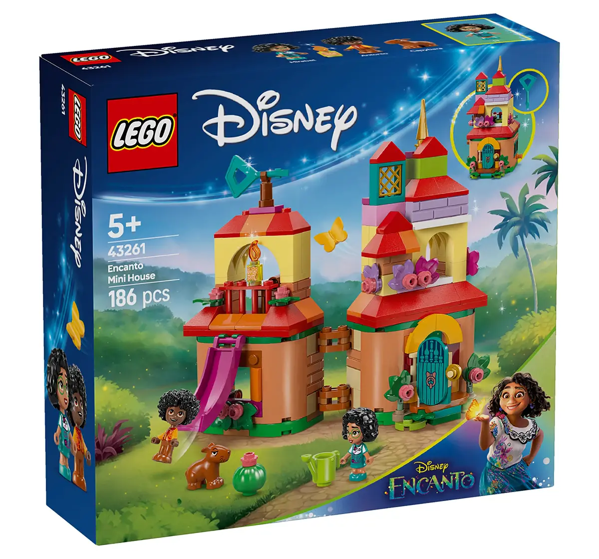 Buy LEGO Disney Encanto Mini House Buildable Fantasy Toy 43261 Building ...