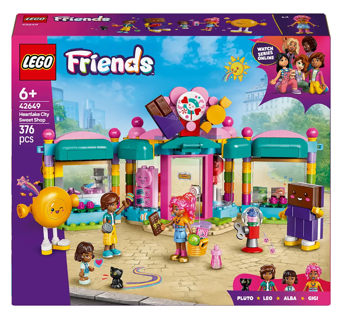 Buy LEGO Friends Heartlake City Candy Store Pretend-Play Set, Role-Play ...