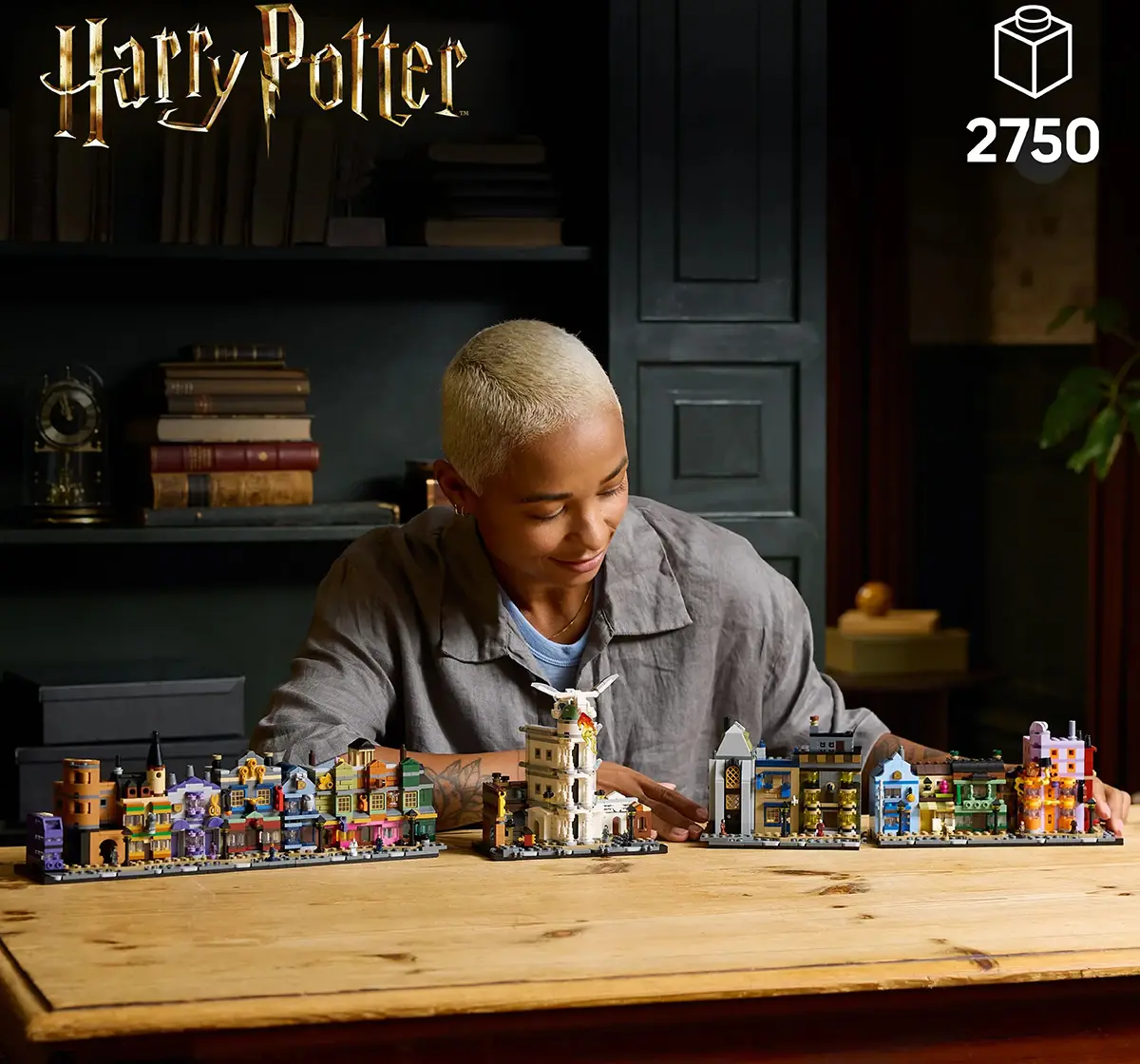 Buy LEGO Harry Potter Diagon Alley Wizarding Shops, Wizard Set for ...