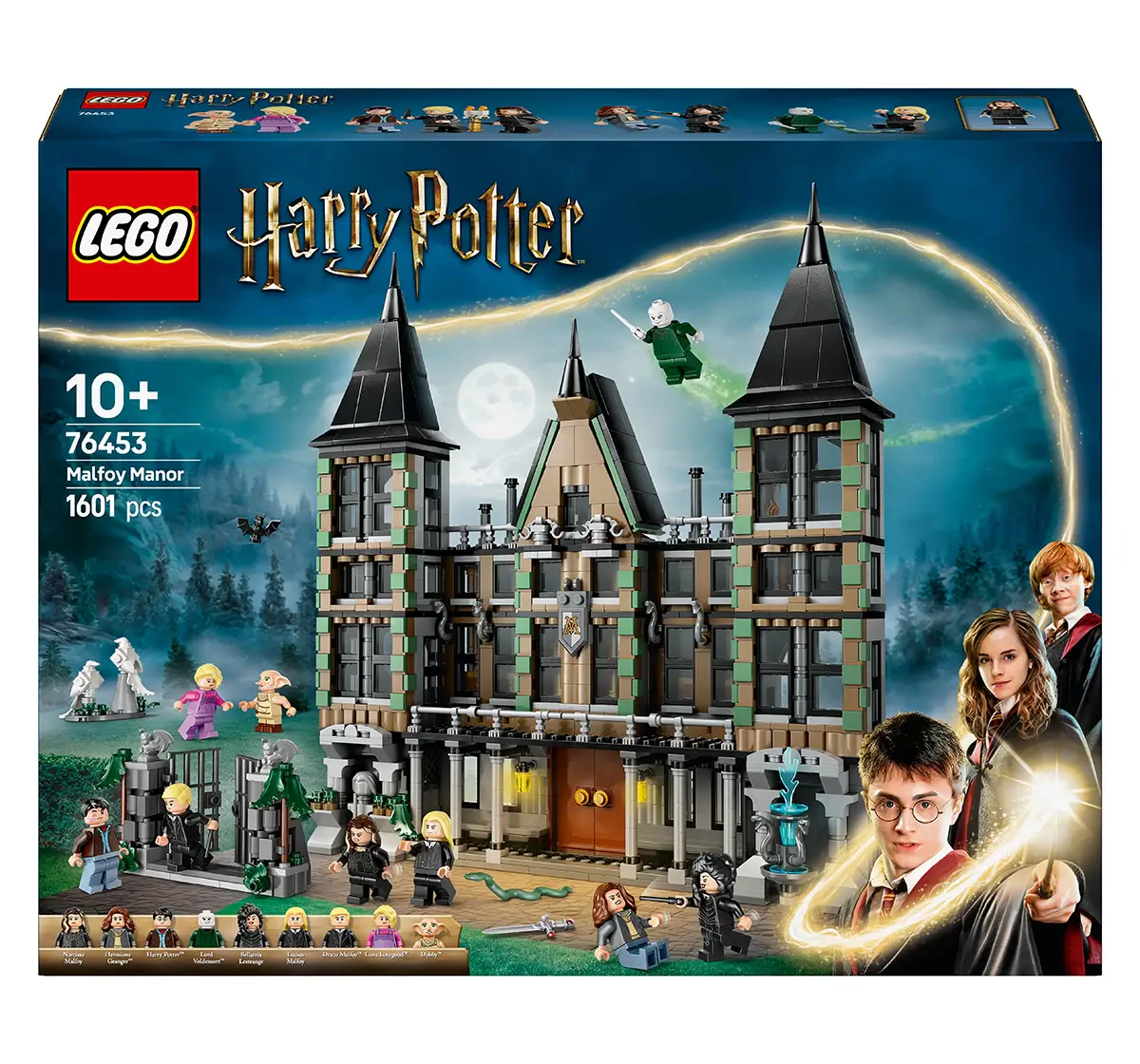 Buy LEGO Harry Potter Malfoy Manor, Wizard Toy Building Set 76453 ...