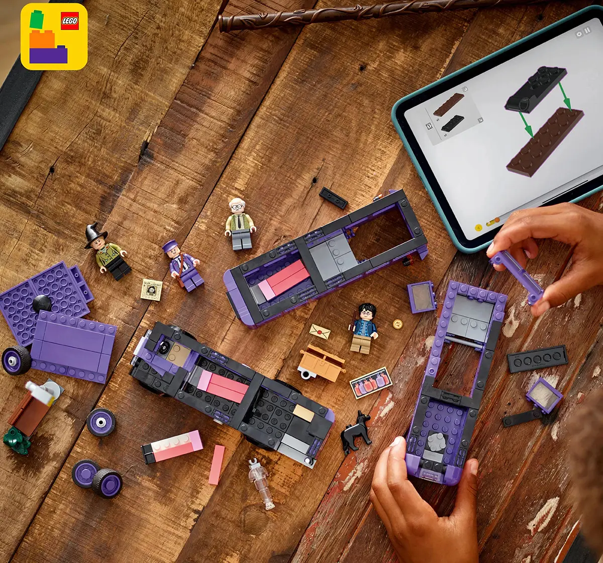 Buy LEGO Harry Potter Knight Bus Adventure, Magic Vehicle Toy 76446 ...