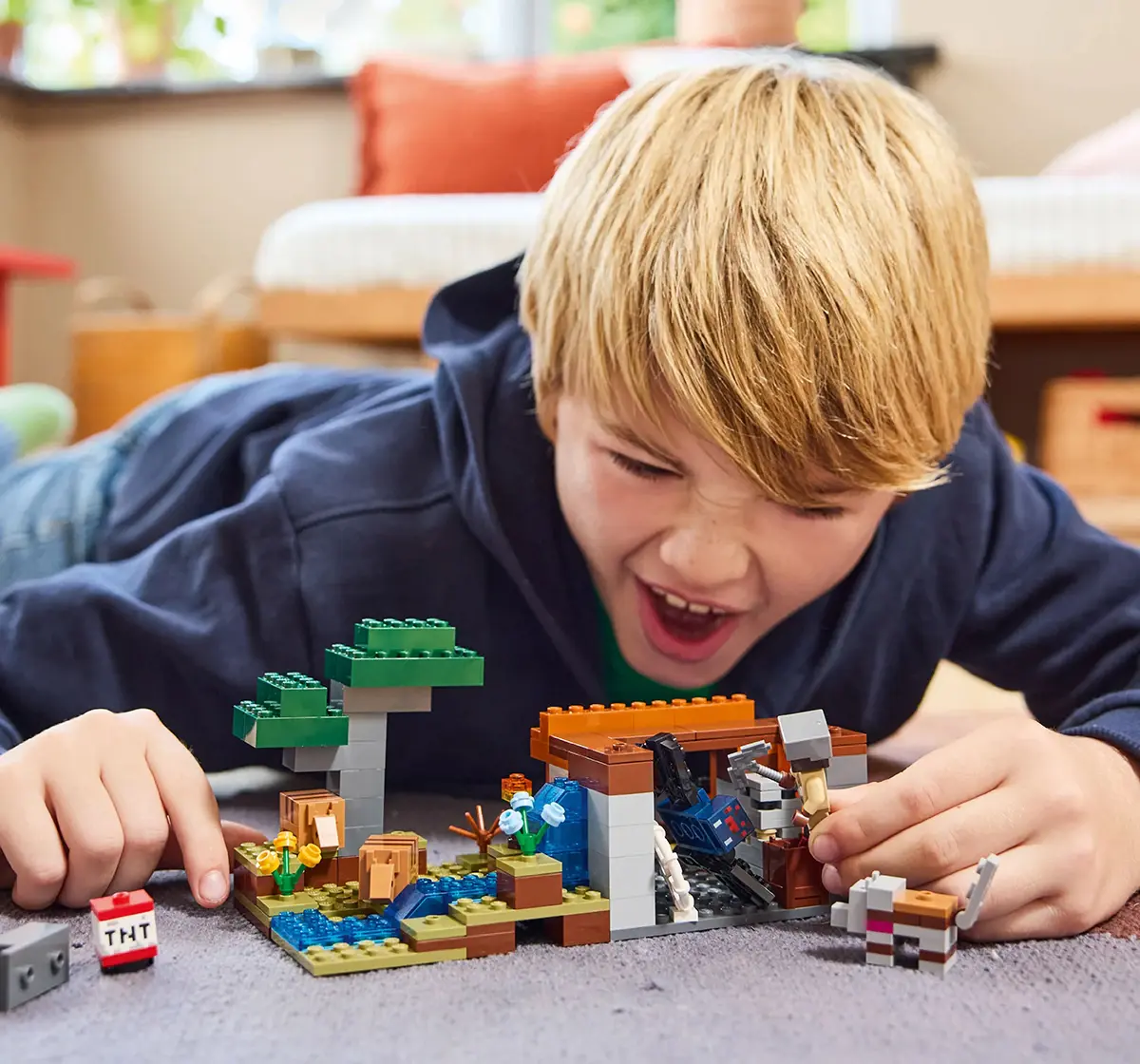 Buy LEGO Minecraft The Armadillo Mine Expedition Video Game Figure ...