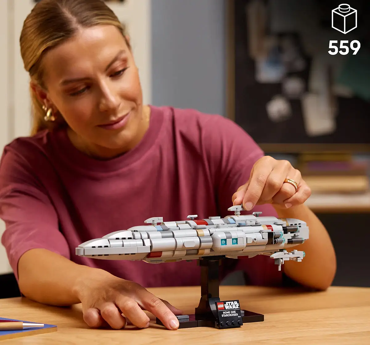 Buy LEGO Star Wars Home One Starcruiser, Buildable Starship Model Kit ...