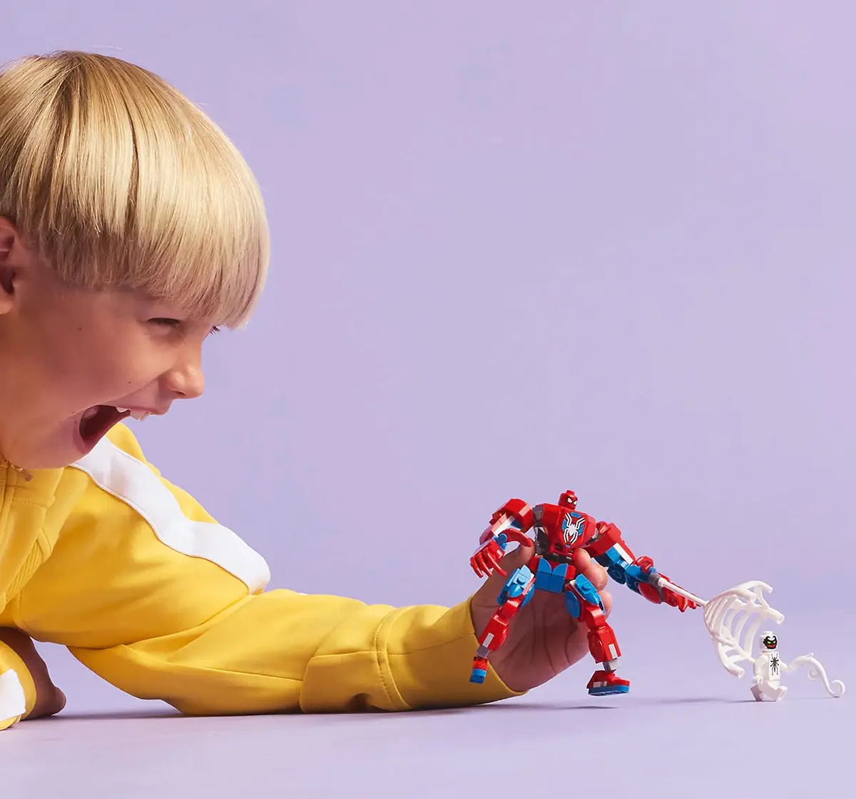 Buy LEGO Marvel Spider-Man Mech vs. Anti-Venom Buildable Toy Figure Set ...